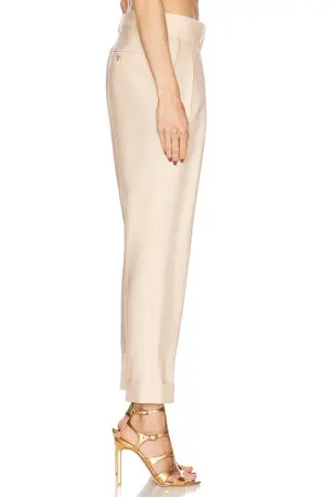 TOM FORD Tailored Double Pleat Pant