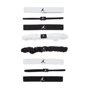 JORDAN Sport Mixed Elastic Hair Ties - White