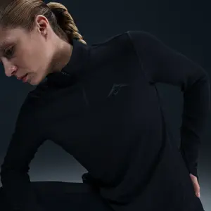 Nike Trail Dri-fit 1/4-zip Running Mid-layer Top