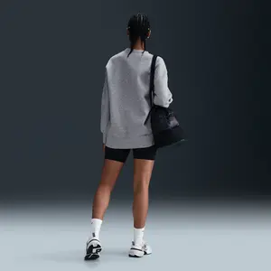 Nike Sportswear Phoenix Fleece Oversized Crew-neck Sweatshirt - Grey