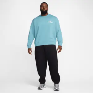 Nike Club Fleece Crewneck - Blue