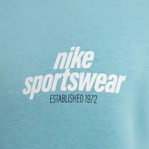 Nike Club Fleece Crewneck - Blue