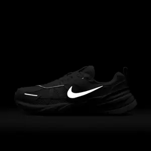 Nike V2k Run Sneakers With Reflective Accents - Grey