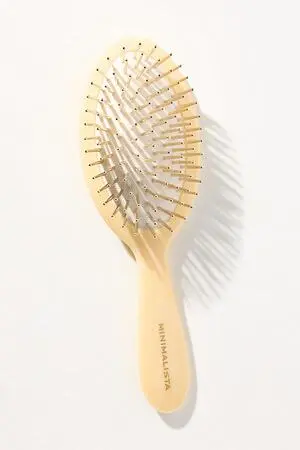 MINIMALISTA The Detangler Brush - 14 Karat Gold