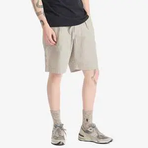 Universal Works Derby Stripe Pleated Track Short