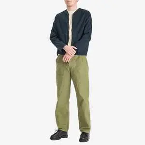 Universal Works Slub Sateen Zip Liner Jacket