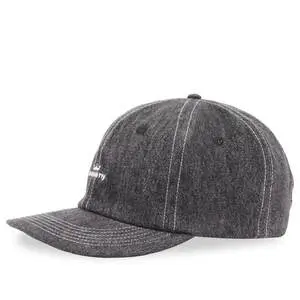 AWAKE NY Crown Logo Denim Cap - Black