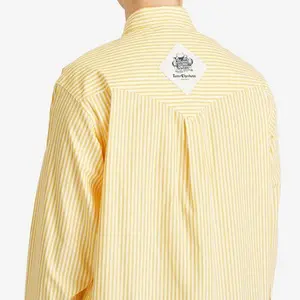LATE CHECKOUT Striped Western Shirt