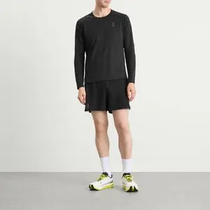 On Performance Long Sleeve Technical Top - Black/eclipse