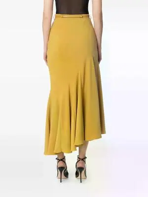Elisabetta Franchi Belted Midi Skirt