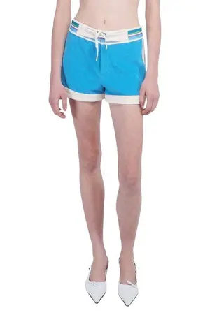 Anna Sui Cabana Terry Shorts