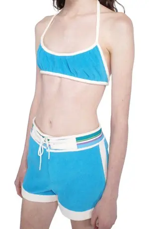 Anna Sui Cabana Terry Shorts