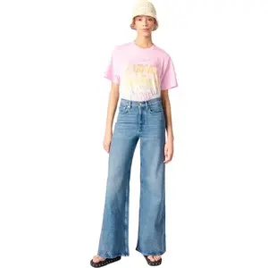 Maje Embroidered Flare Jeans