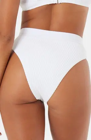 Roxy Love Rib High-waist Bikini Bottoms