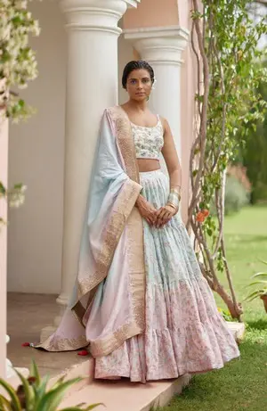 RAAS Bethany Hand Tie-dye Lehenga Choli Set