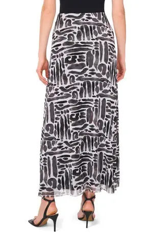 Vince Camuto Printed Knit Skirt
