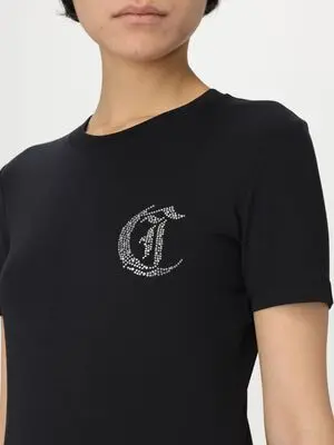 Just Cavalli Embellished T-shirt - Black