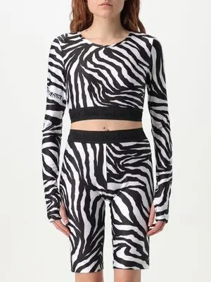 Versace Zebra Print Cropped Top