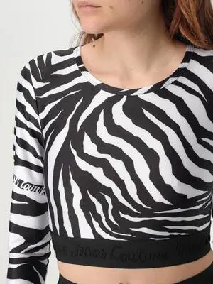 Versace Zebra Print Cropped Top