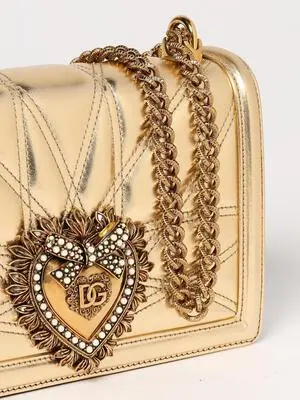 Dolce & Gabbana Quilted Heart Embellished Mini Bag