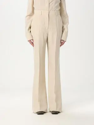 Sportmax Tailored Wide Leg Trousers - Ivory
