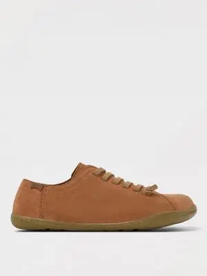 Camper Lace-up Suede Sneakers - Red