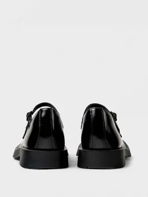 Camper Mary Jane Ballet Flats - Black