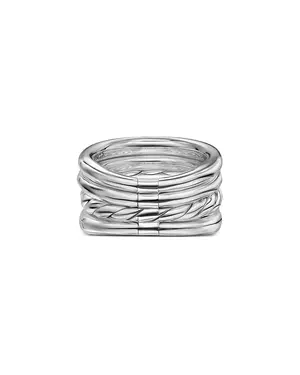 David Yurman Dy Mercer Four Row Diamond Ring