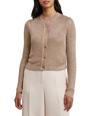 Ted Baker London Manya Chainmail Knit Cardigan