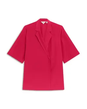 Ted Baker London Silk Short Sleeve Blazer