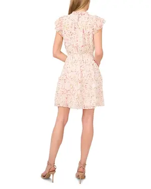 CECE DUPRAZ Ruffled Short Dress