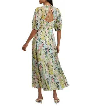Ted Baker London Kandea Puff Sleeve Midi Dress