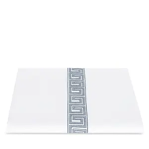 MATOUK Ophelia Percale Duvet Cover, King - Indigo