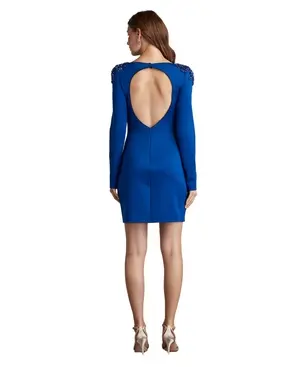 Tadashi Shoji Boca Embellished Mini Dress