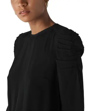 Whistles Nelly Ruched Top