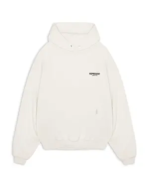 REPRESENT Owners Club Oversized Hoodie - Flat White