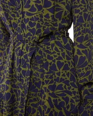 Whistles Abstract Petal Flippy Dress