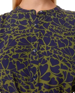 Whistles Abstract Petal Flippy Dress