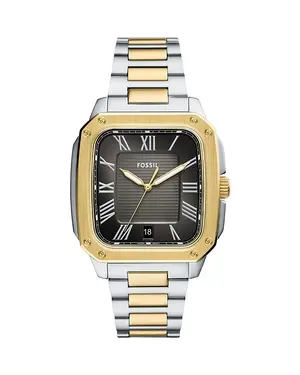 Fossil Crosby Two Tone Watch - Black/two Tone