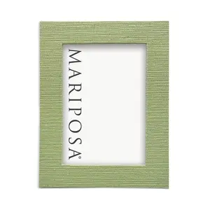 MARIPOSA Faux Grasscloth Frame, 5 X 7 - Palma