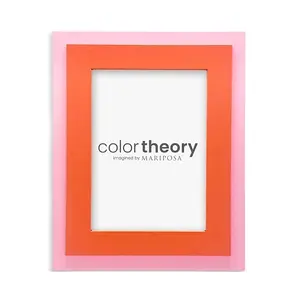 MARIPOSA Tiered Tangerine And Pink Frame, 5 X 7 - Tangerine Pink