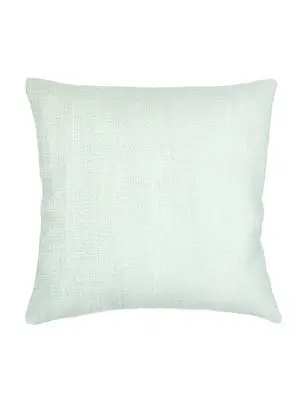 Anaya So Soft Linen Pillow With Down Insert Bright Aqua