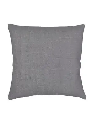 Anaya So Soft Linen Pillow With Down Insert Classic Grey