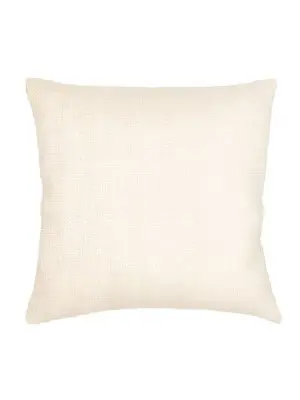 Anaya So Soft Linen Pillow With Down Insert Ivory