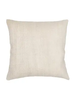 Anaya So Soft Linen Pillow With Down Insert Natural Beige