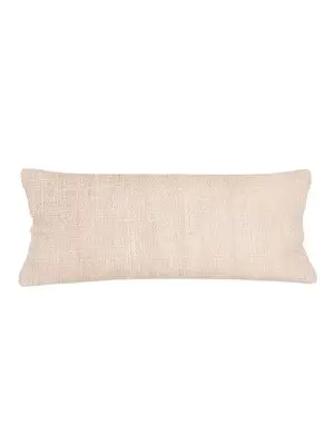 Anaya So Soft Linen Pillow With Down Insert - Sandy Beige