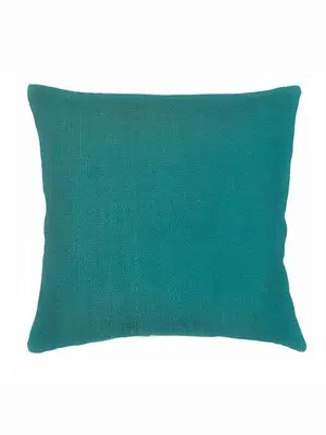 Anaya So Soft Linen Pillow With Down Insert Teal