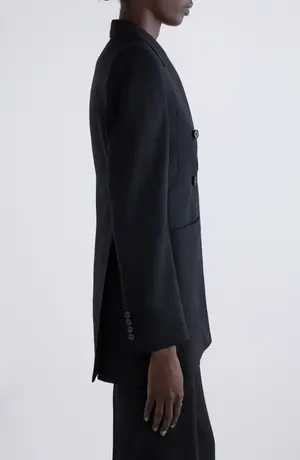 Chloé Double-breasted Virgin Wool Blazer