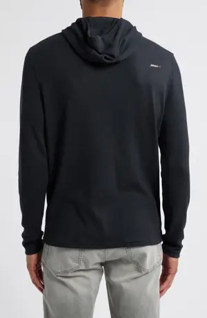 Johnnie-o Brinson Waffle Pullover Hoodie