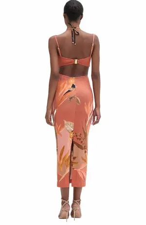 PatBO Bananier Midi Dress
